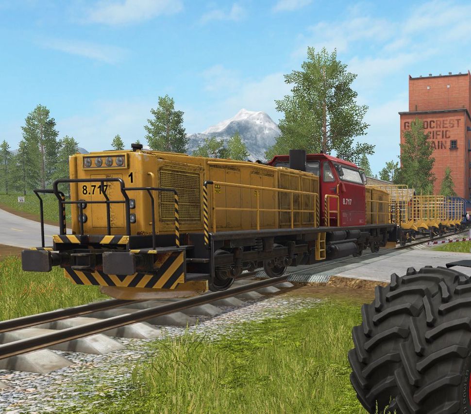 New Farming Simulator 17 trailer rides the rails with its drivable ...