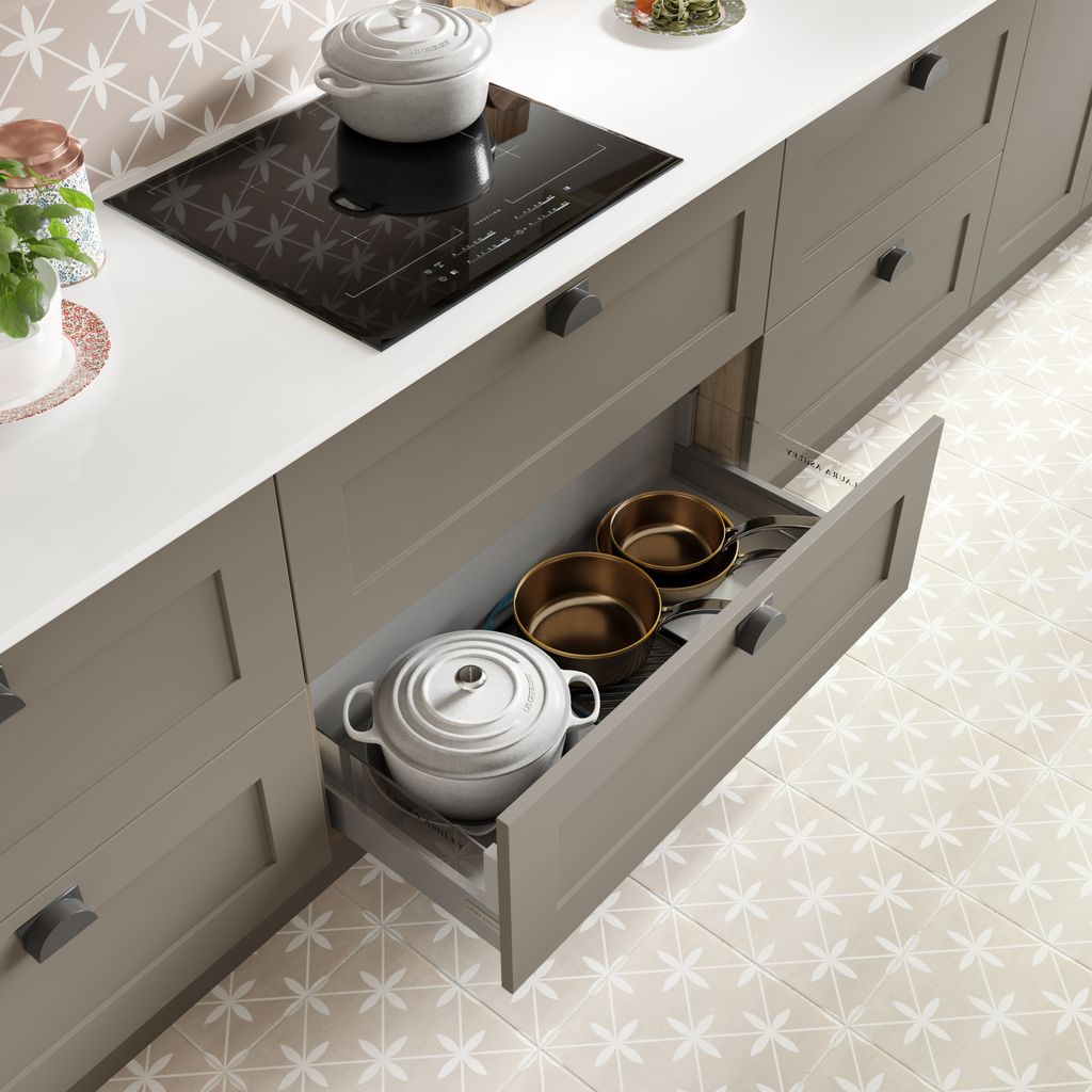 Kitchen drawers vs cabinets - which is best for your space? | Ideal Home