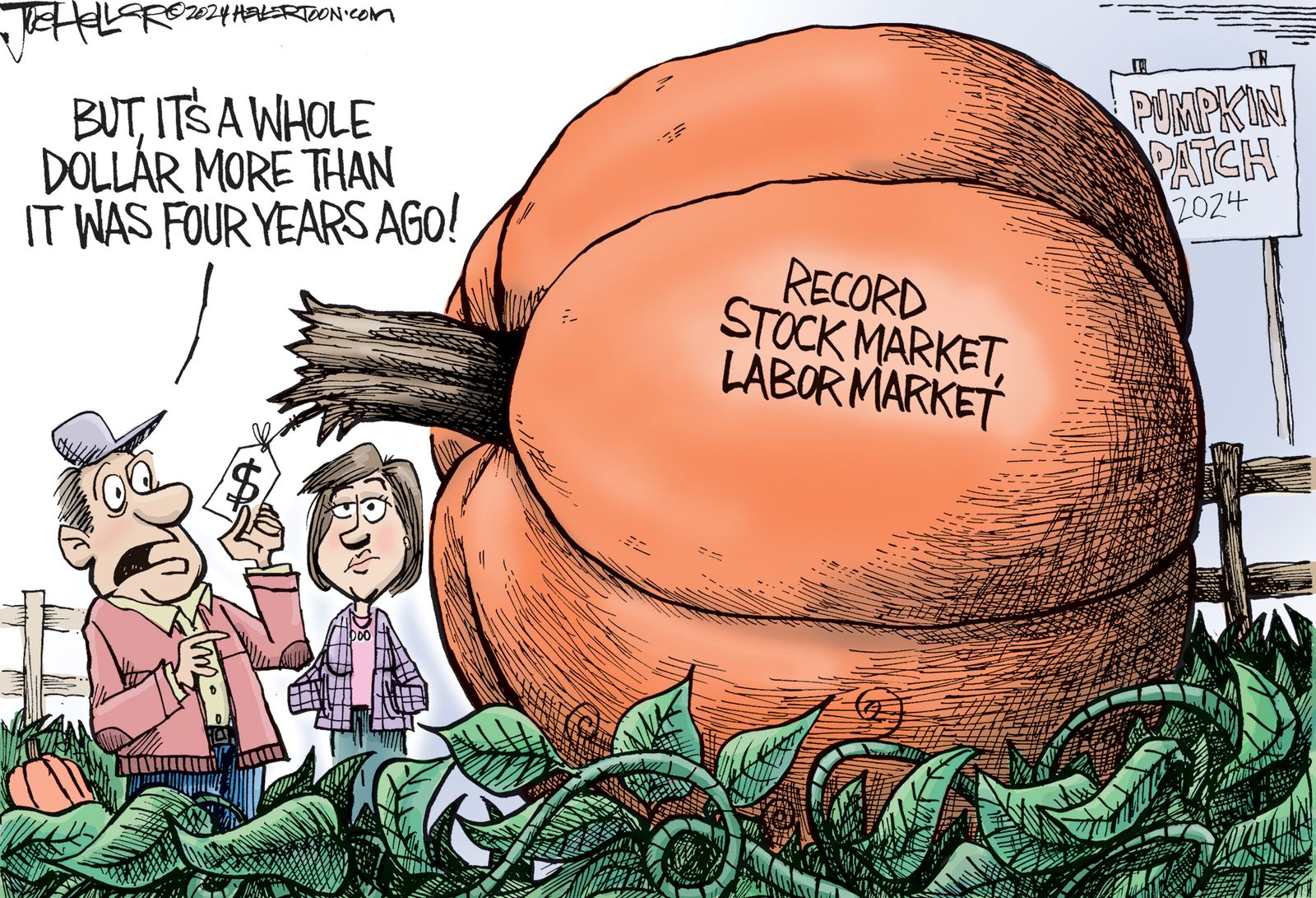 Today's political cartoons - October 17, 2024 | The Week