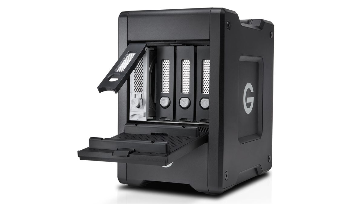 G-Technology G-Speed Shuttle 4Bay Thunderbolt 3 16TB review | Digital ...