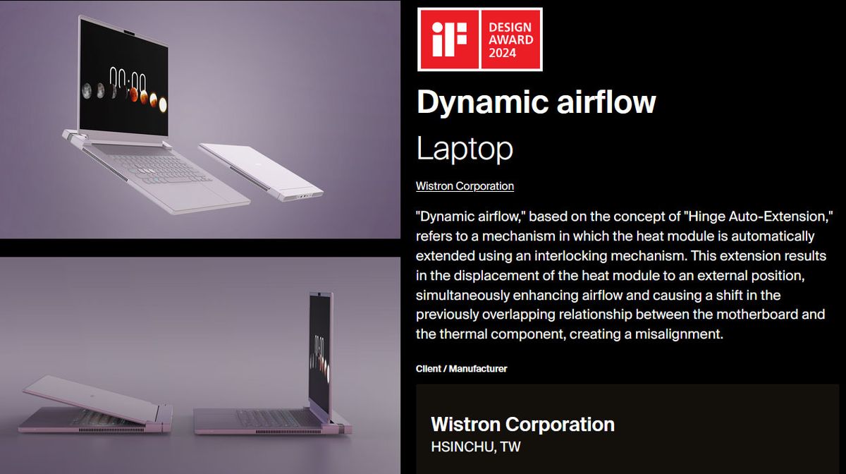 New dynamic airflow concept aims to boost gaming laptop cooling with ...