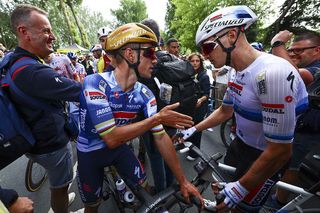 UCI World Championships: Remco Evenepoel wins elite men's time trial to complete Olympics-Worlds ...