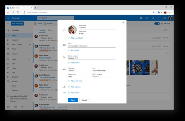 Microsoft Outlook for the web gains new features for managing contacts | Windows Central