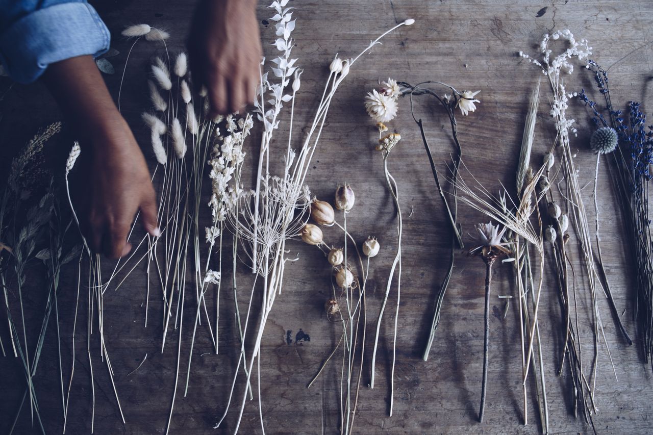Florist Angela Maynard on dried flowers care and styling | Livingetc
