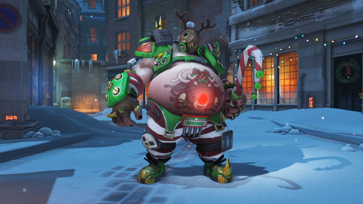 Overwatch Christmas skins revealed: Santa Torbjörn! | PC Gamer