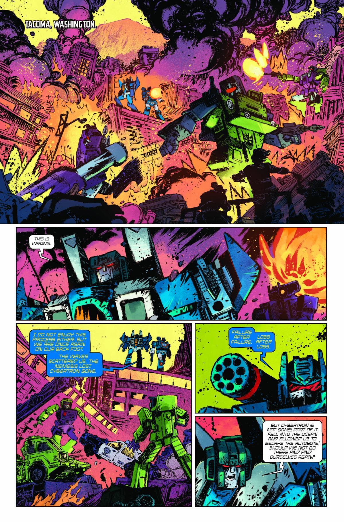 Transformers #15 puts Soundwave on the warpath with the Constructicons ...