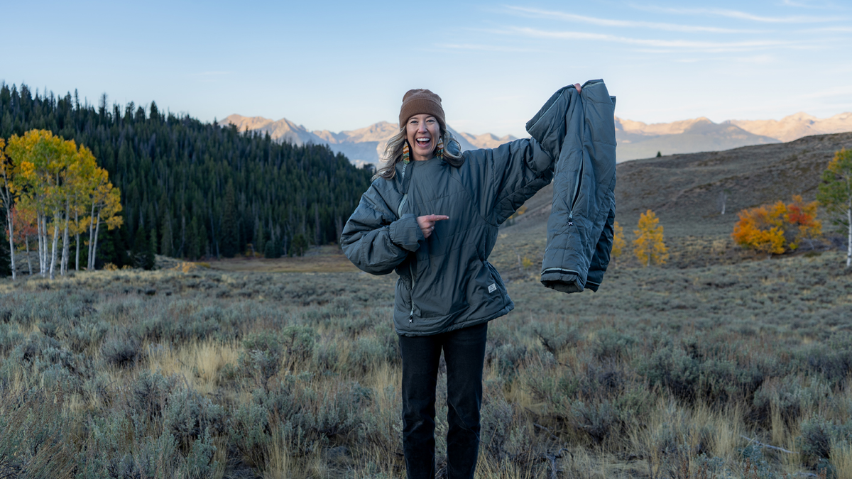 Stay cozy in and out of your tent with Selk'bag's latest wearable ...