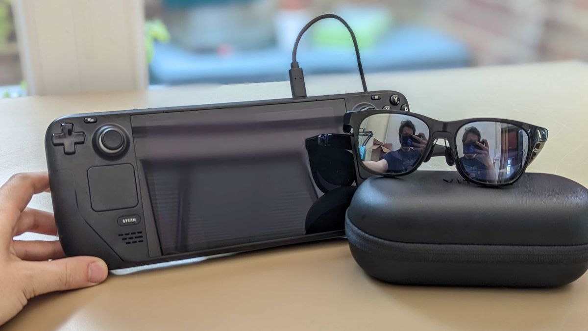 Viture One Xr Glasses Smart Glasses Not So Smart Design Techradar