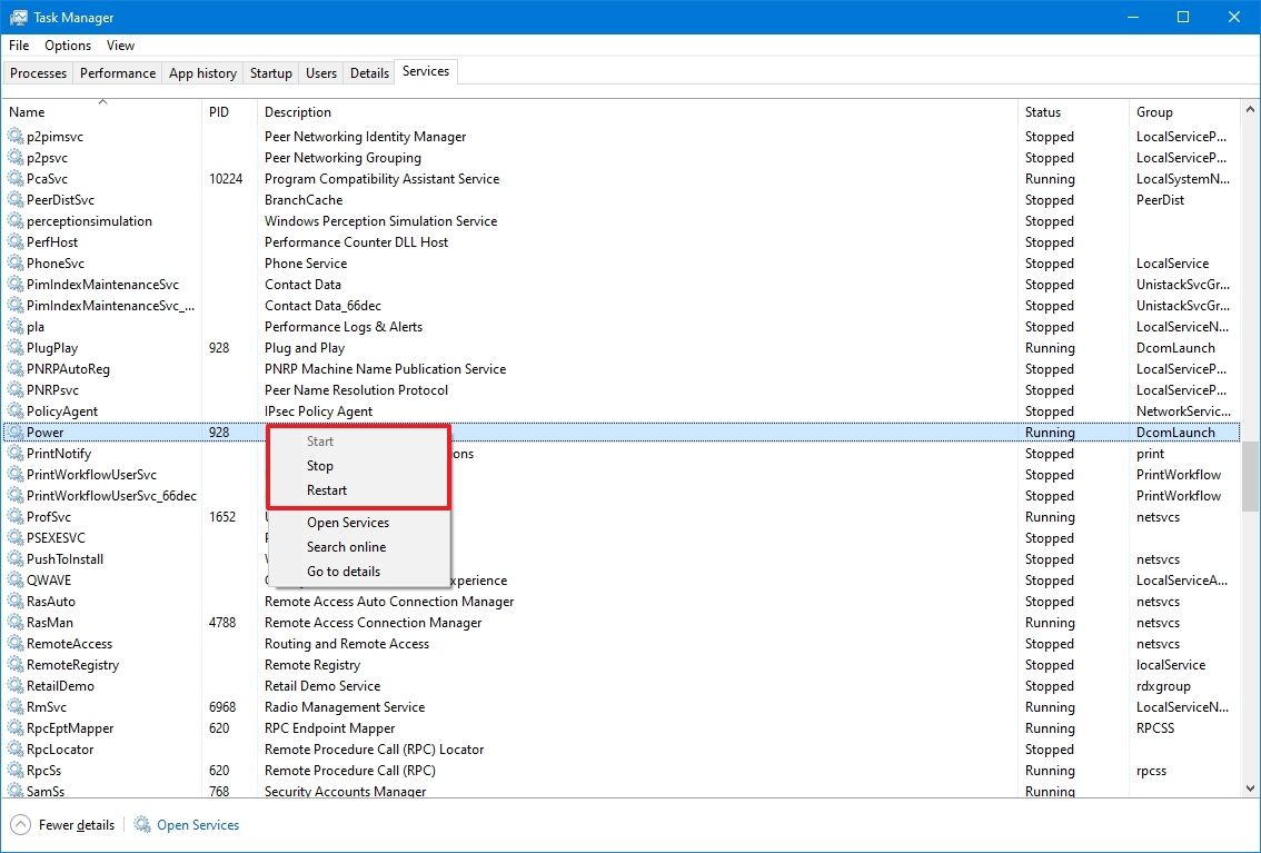How to start and stop services manually on Windows 10 | Windows Central