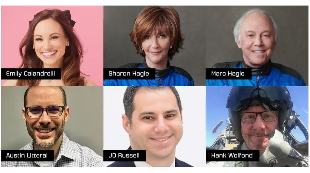 Watch Blue Origin launch 'Space Gal' Emily Calandrelli, 5 others on ... Watch Blue Origin launch 'Space Gal' Emily Calandrelli, 5 others on ...