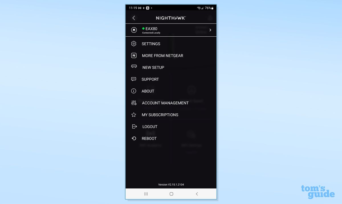 Netgear Nighthawk AX8 WiFi Mesh Extender (EAX80) review | Tom's Guide