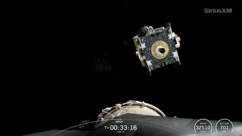 SpaceX launches Sirius XM radio satellite to orbit, lands rocket on ...