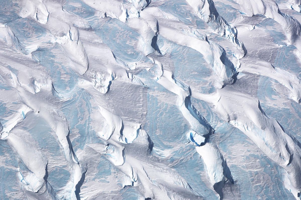 Icy images: Antarctica will amaze you in incredible aerial views | Live ...