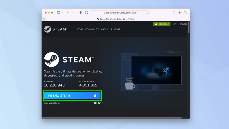 How to install Steam on Mac | Tom's Guide