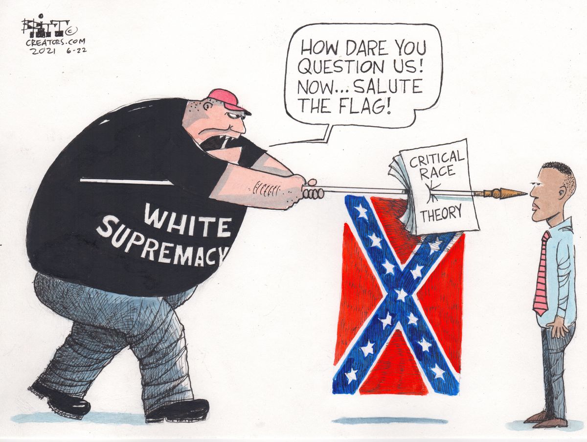 white supremacy vs CRT | The Week