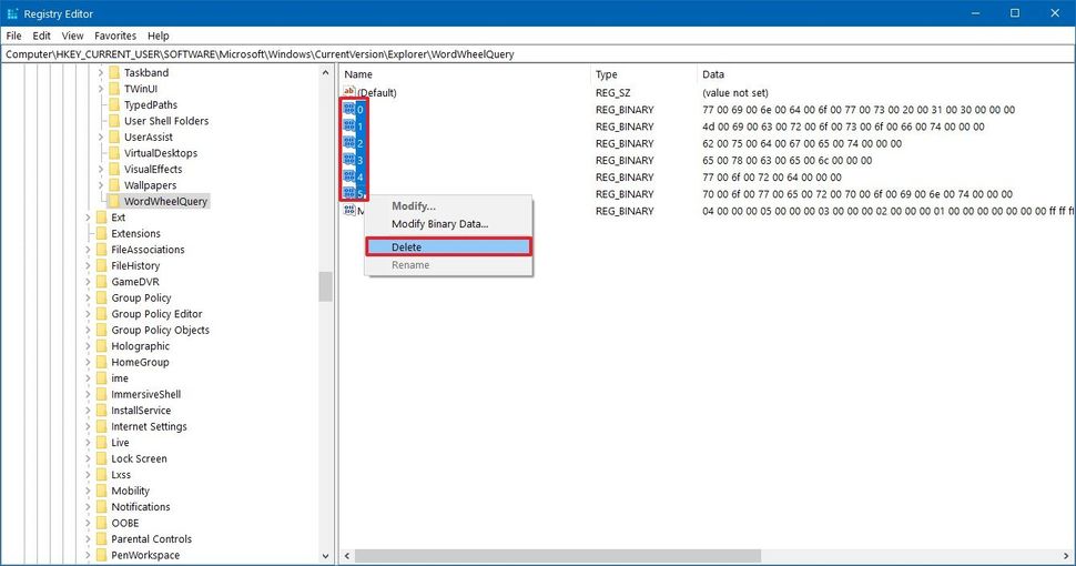 How to clear search history in File Explorer on Windows 10 | Windows ...