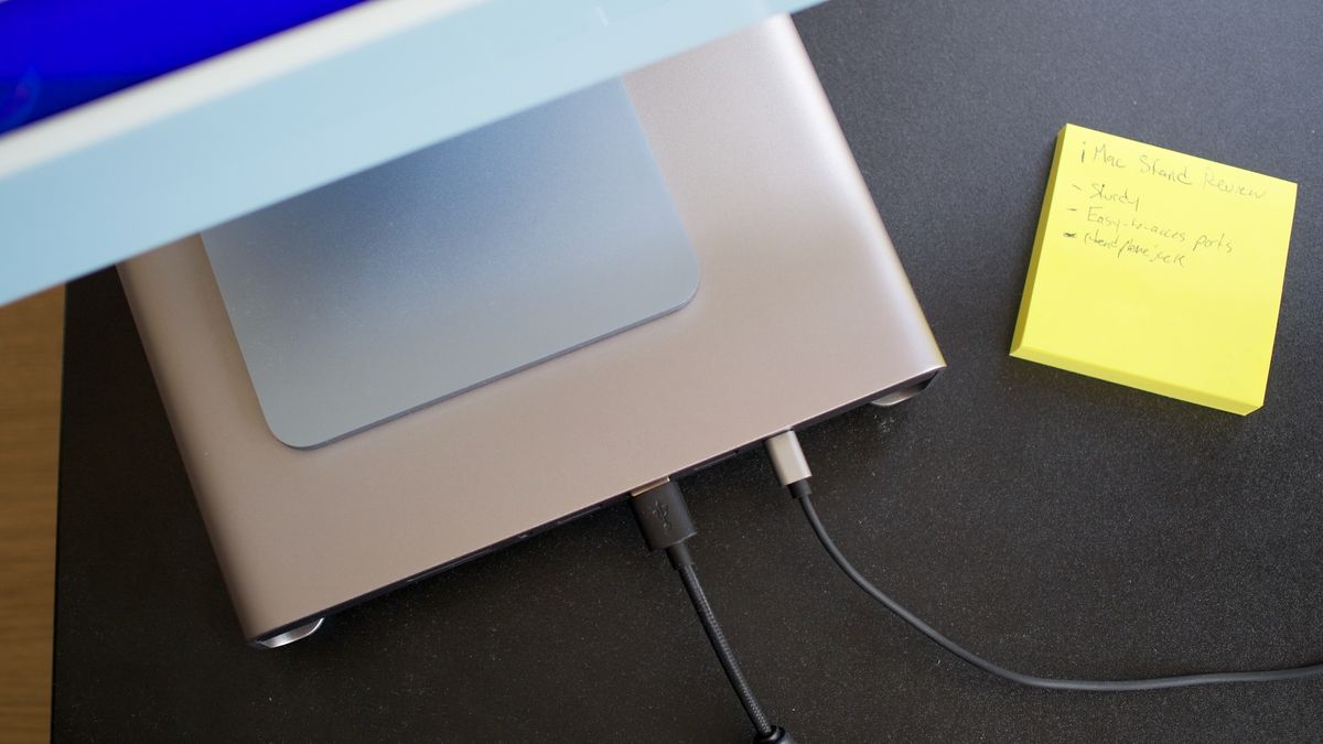 Satechi USB-C Slim Dock for iMac review: A stylish hub with storage to ...