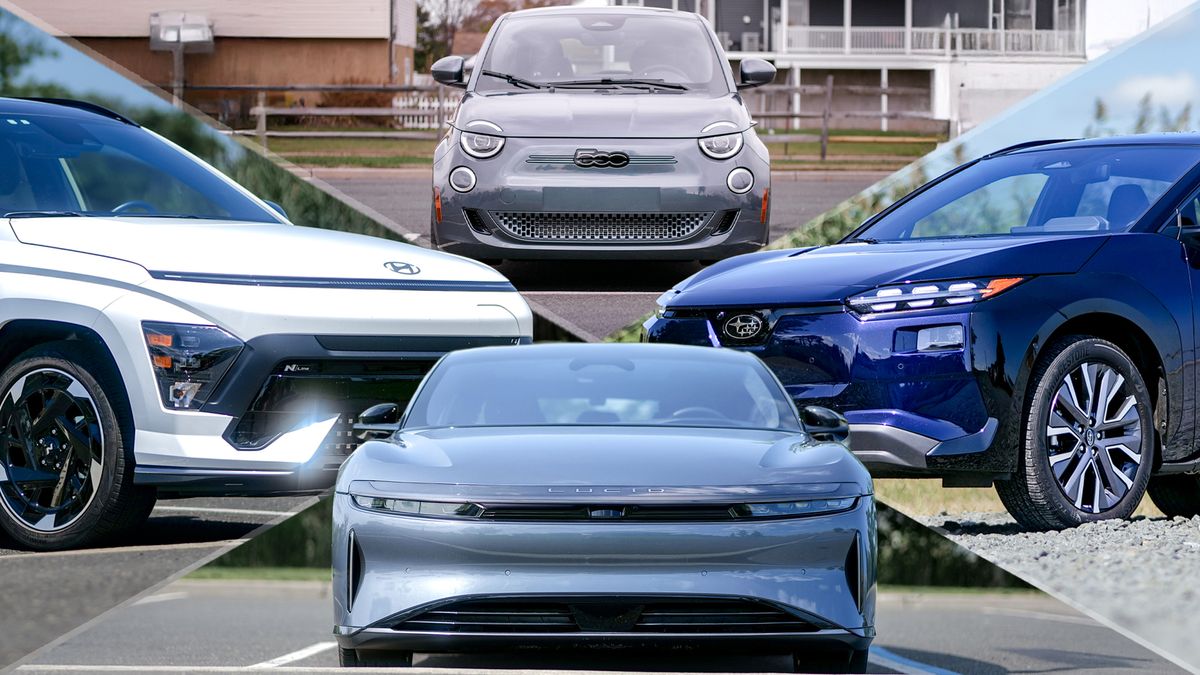 I tested more than 40 EVs this year — here's the top 5 most efficient ...