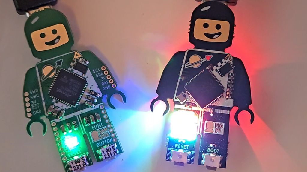 Pi-Powered Microcontroller is a Lego Astronaut with an RGB Suit | Tom's ...