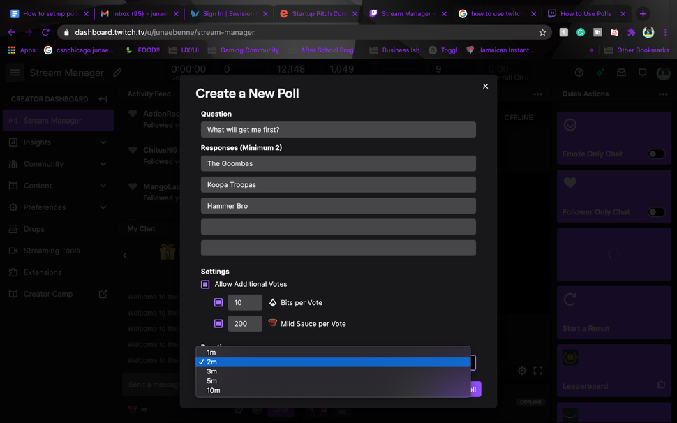 How to Create Polls in Twitch | Tom's Hardware