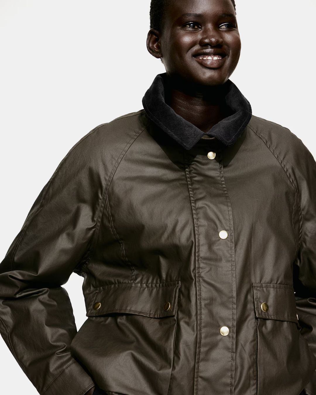 H&M's Expensive-Looking Waxed Jacket Is Under £55 and Perfect for ...