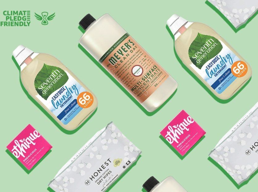 Amazon is promoting eco-friendly shopping with its new 'Climate Pledge ...