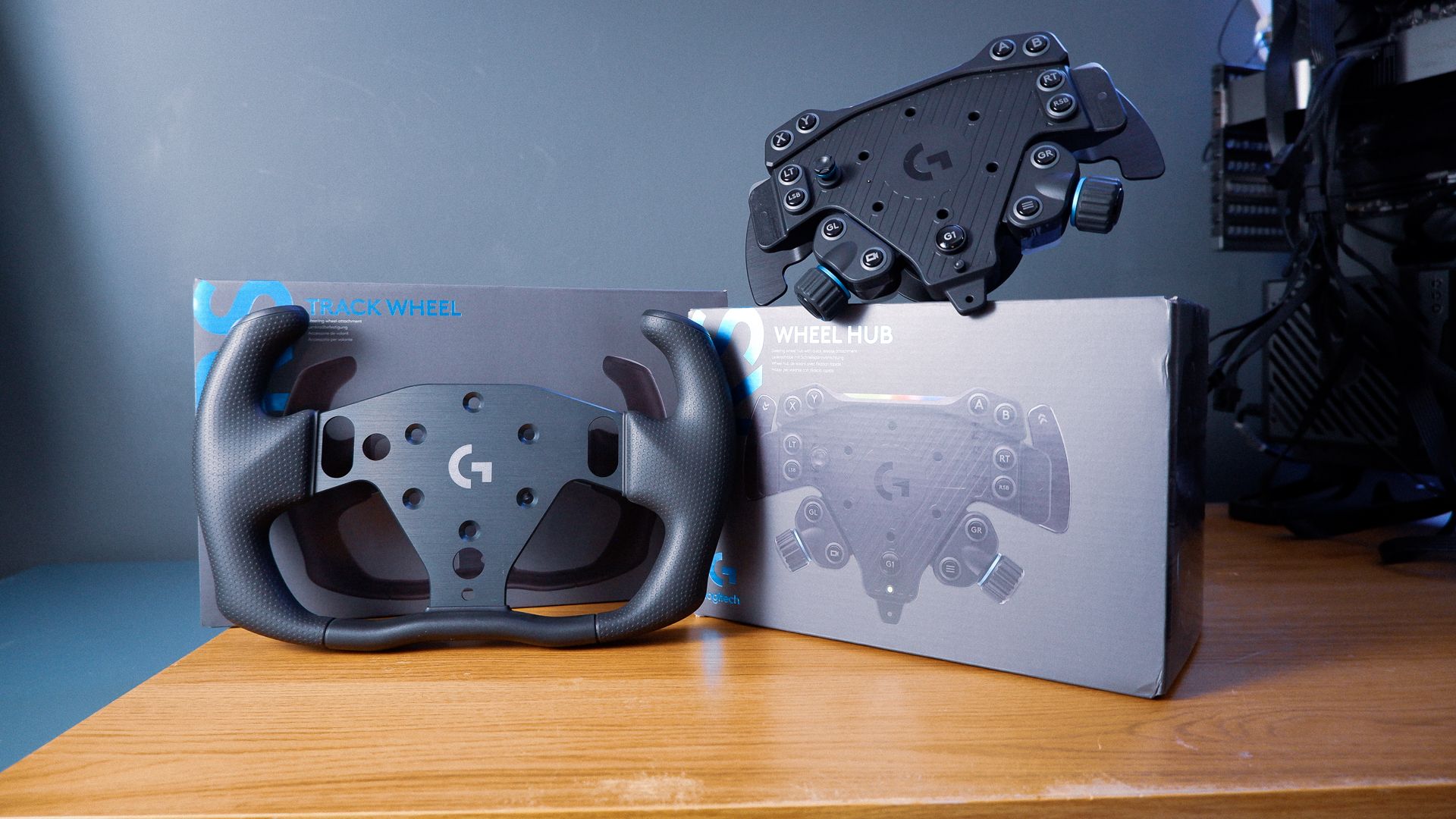 Logitech G RS Wheel Hub and RS Track Wheel review | PC Gamer