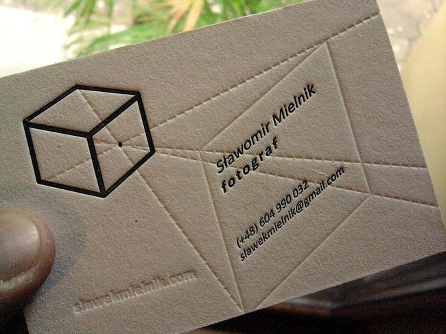 40 inspiring examples of letterpress business cards | Creative Bloq