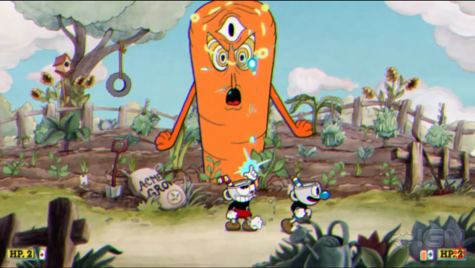Cuphead boss footage features pitched allotment battle | PC Gamer