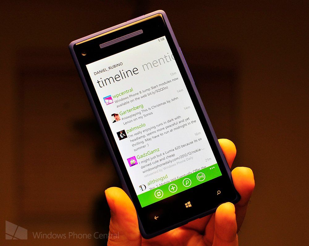 The excellent Twitter client MeTweets gets updated for Windows Phone 8 ...