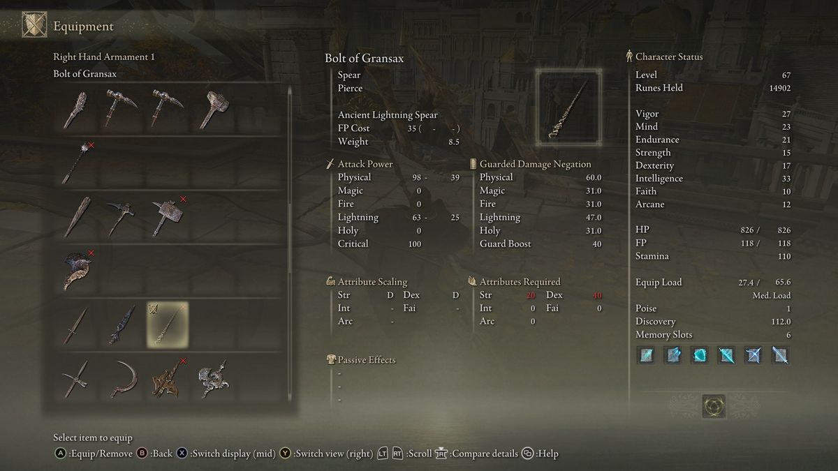 Elden Ring's Bolt of Gransax location: Where to find it | PC Gamer