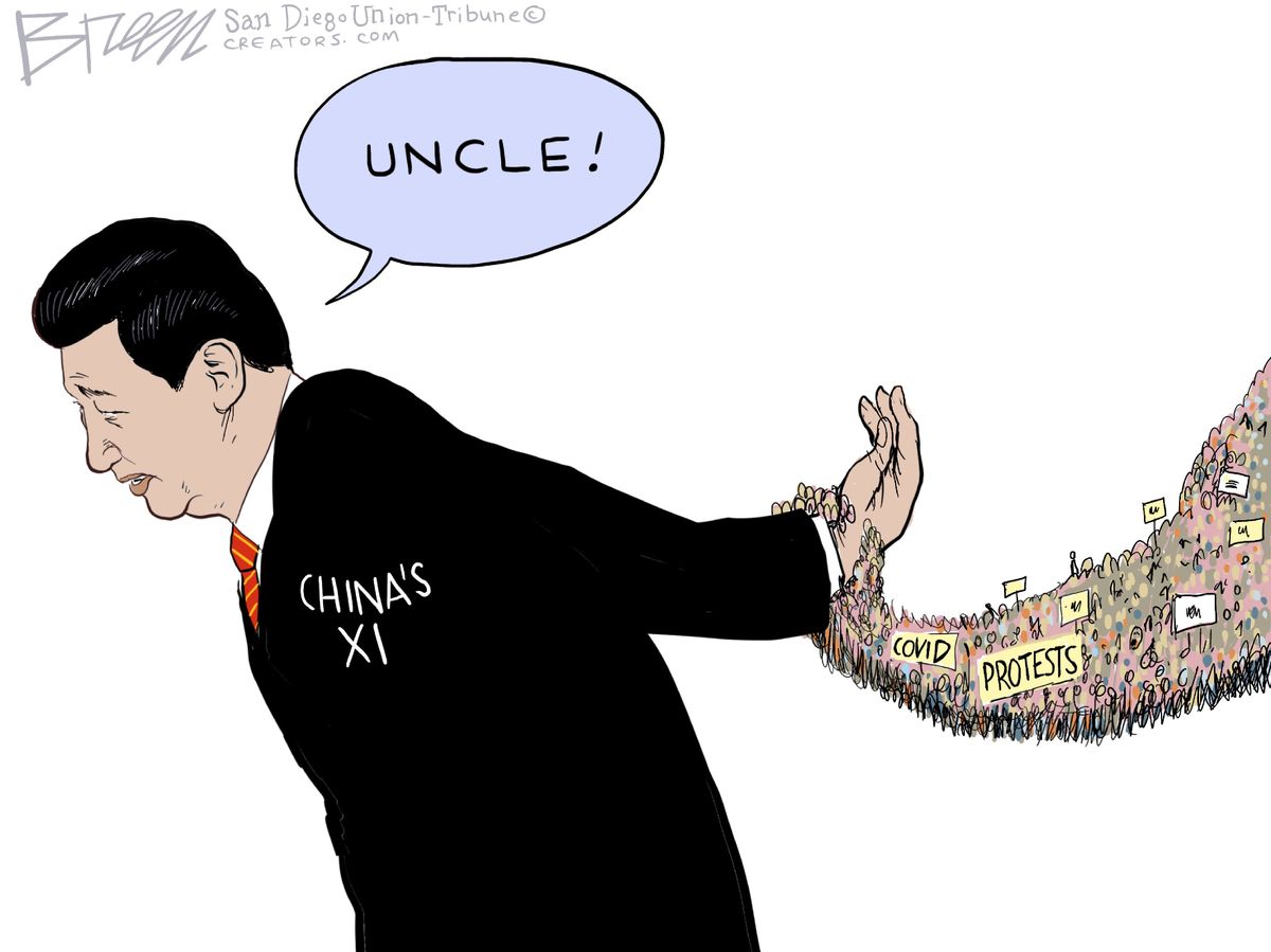 Twisting his arm | The Week