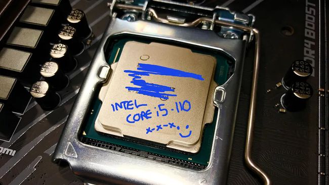 Intel has rebranded the dusty old Core i5 10400 as the Core i5 110 ...