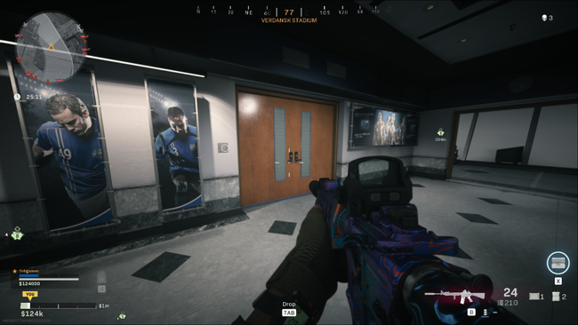 Where to find Warzone Stadium keycards and stadium access code for the ...