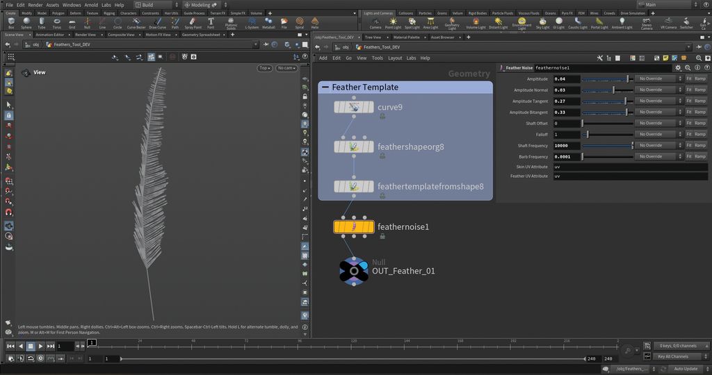 How to use Houdini's feather tool | Creative Bloq
