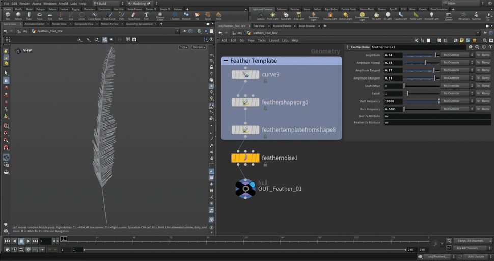 How to use Houdini's feather tool | Creative Bloq