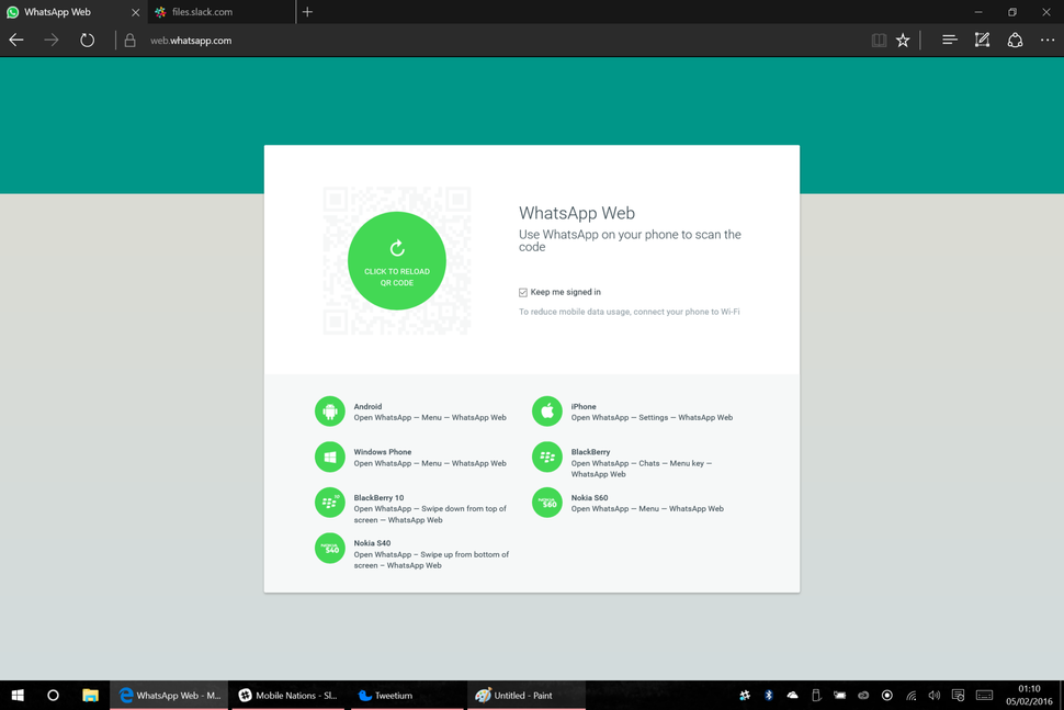 WhatsApp Web now works with Microsoft Edge | Windows Central