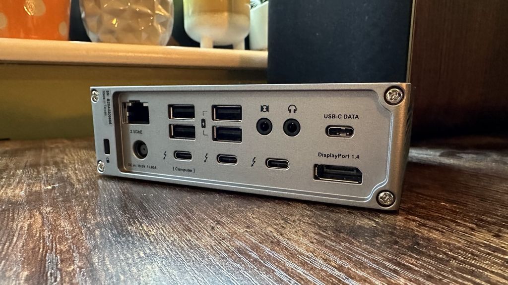 CalDigit TS4 Thunderbolt 4 dock review: All the ports you could ever ...
