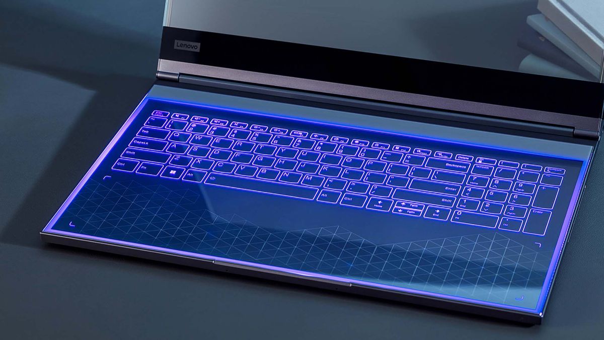 Lenovo's transparent laptop screen is impressive, but why would you ...