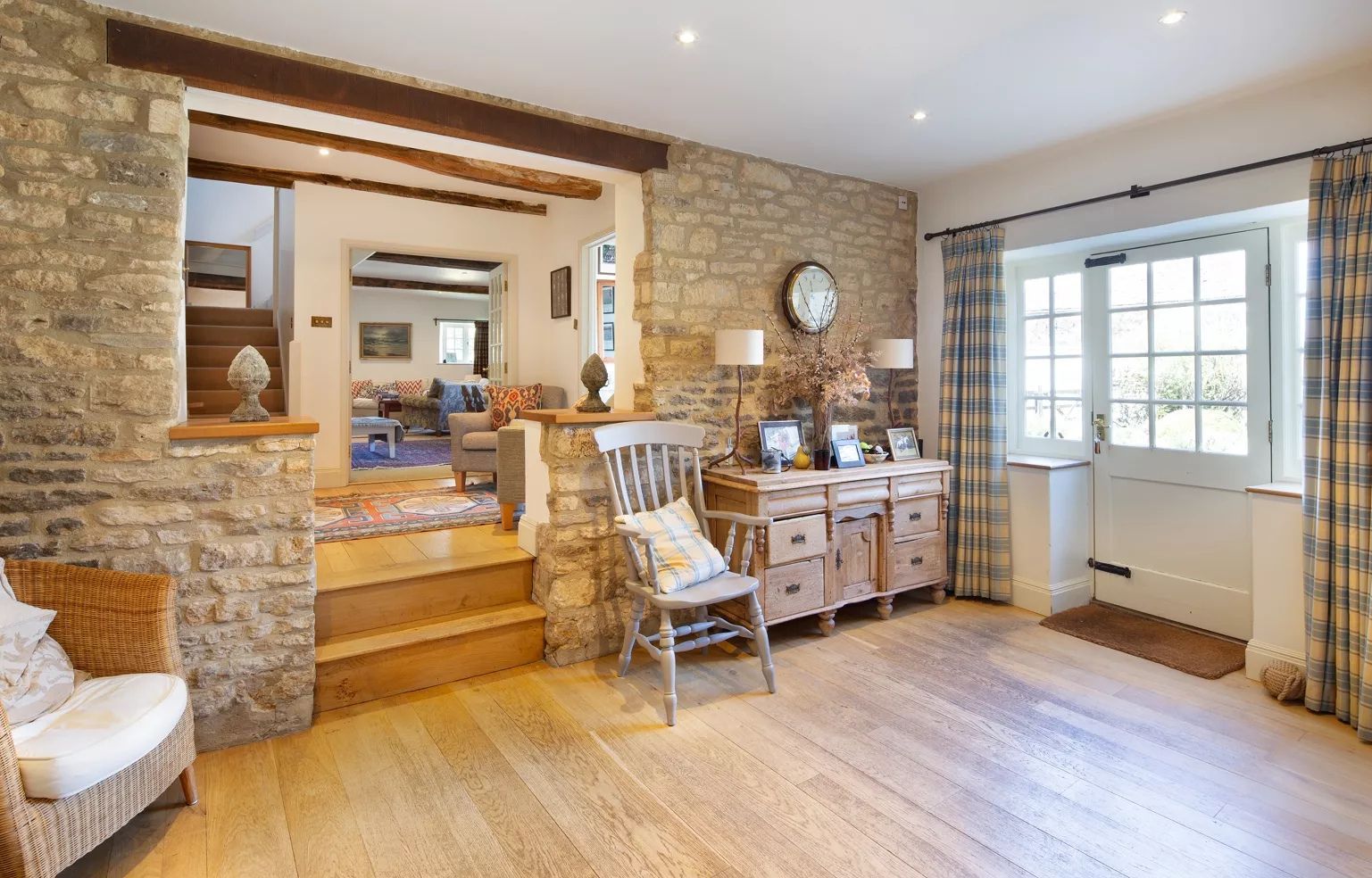 A charmingly unspoilt 17th century farmhouse for sale in the Cotswolds ...