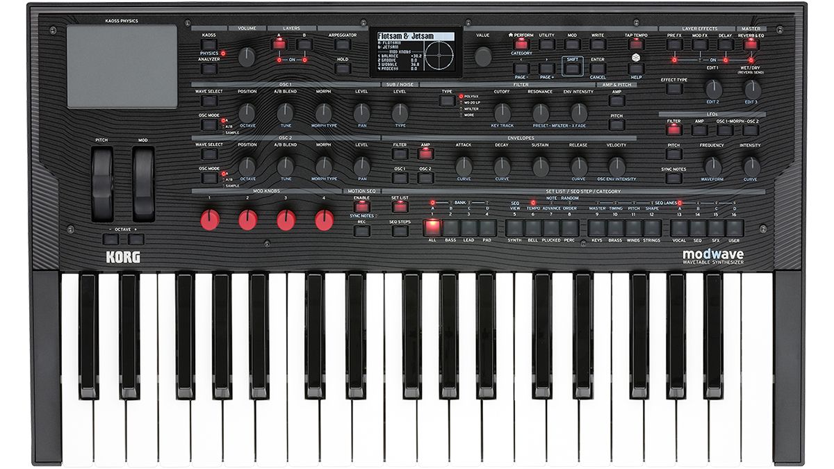 The Korg DW-8000 returns in the form of the Modwave hybrid wavetable ...