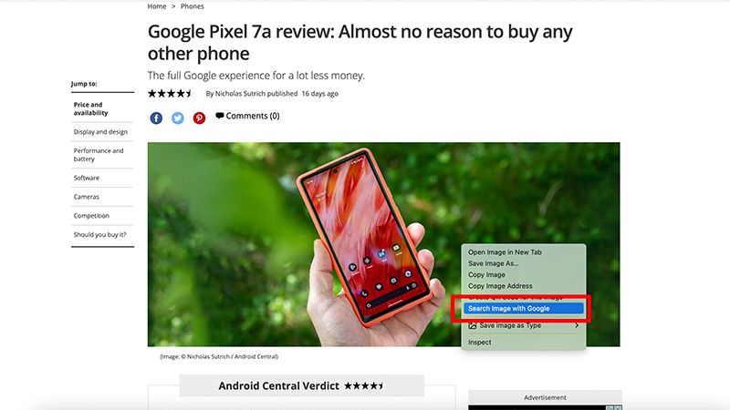 How to use Google Lens on Chrome for desktop | Android Central