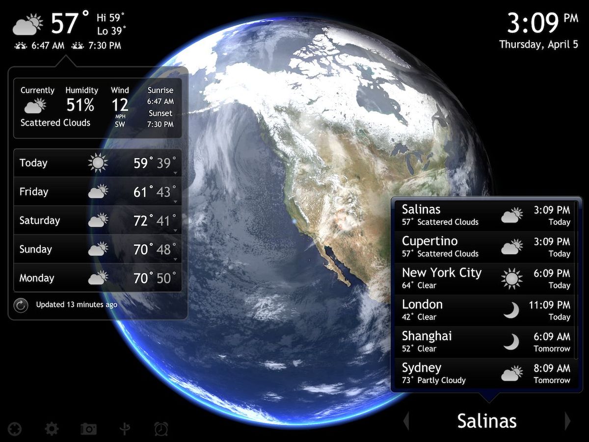 Living Earth for iPad review: The best weather app for the iPad | iMore