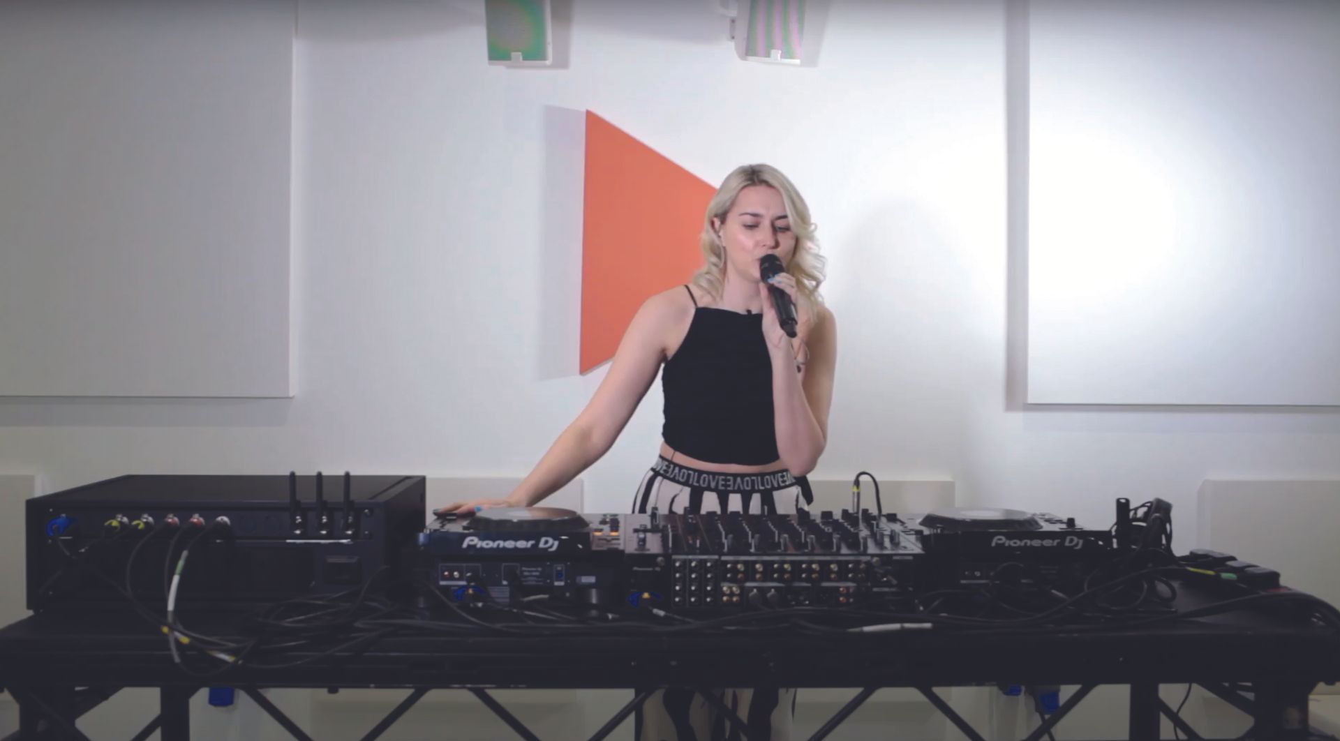 "It's difficult when you’re a DJ and a singer. I'd have ringing in my ...