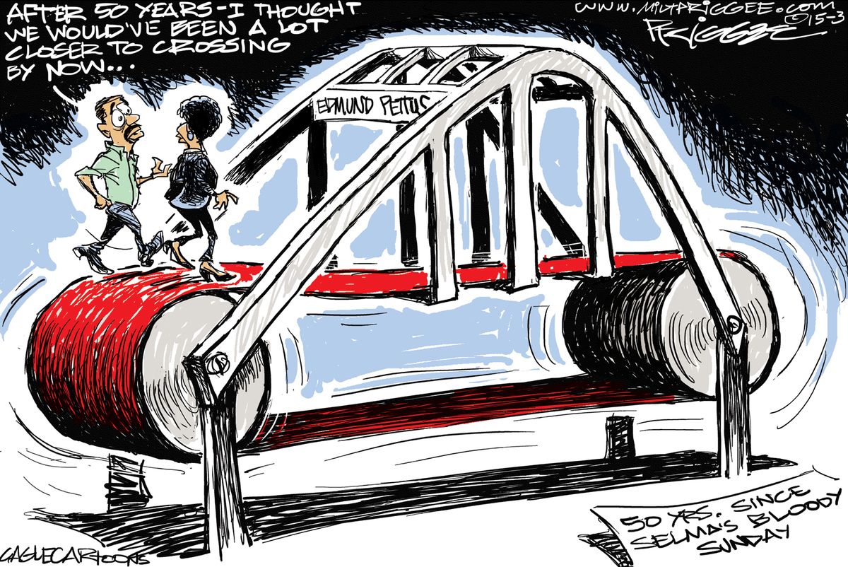 Editorial cartoon U.S. civil rights | The Week