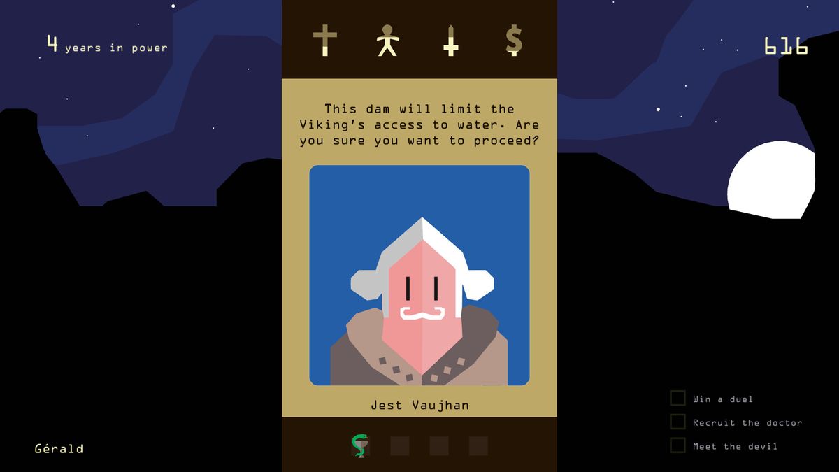 Reigns is a fun medieval monarchy management sim, out now | PC Gamer