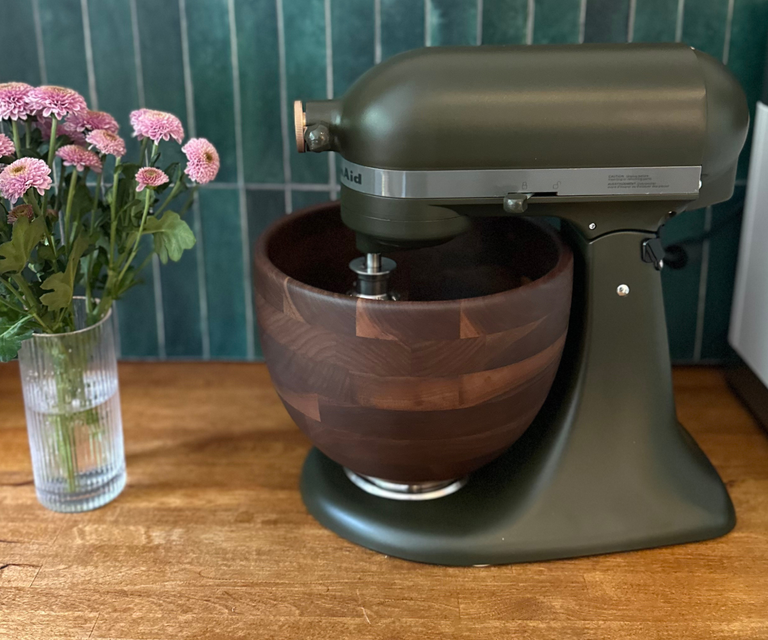 KitchenAid Design Series Evergreen Stand Mixer review | Homes and Gardens