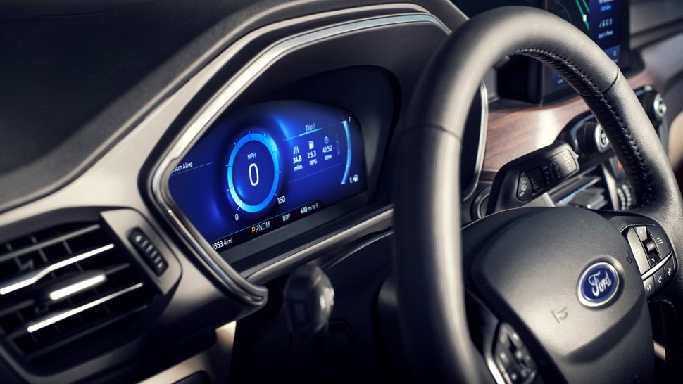 The Brake Coach feature on the 2020 Ford Escape actually worked on the ...