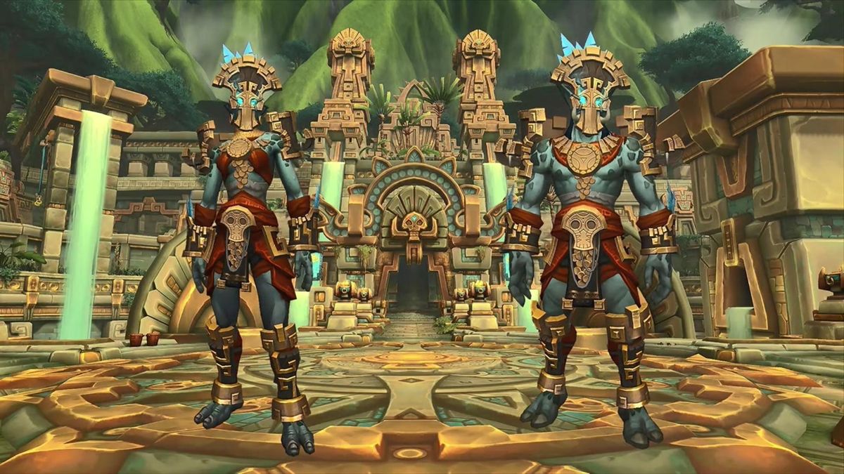 World of Warcraft: Battle for Azeroth's Zandalari Troll Druids can turn ...