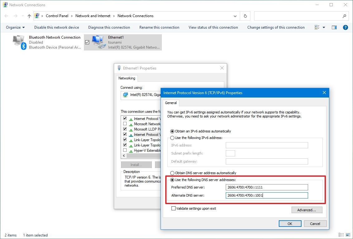 How to configure Cloudflare's 1.1.1.1 DNS service on Windows 11, 10, or router | Windows Central